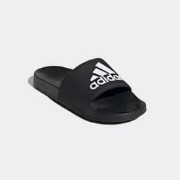 Herren Badesandale "SHOWER ADILETTE", adidas Sportswear, Gr. 39, schwarz, Synthetik, Schuhe