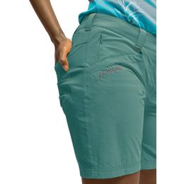 Maier Sports Damen Funktionsshorts "Lulaka Shorts", blau, Gr. 42, 90% Polyamid, 10% Elasthan, Hosen, Damen Shorts, kurze Wanderhose, Outdoorhose mit