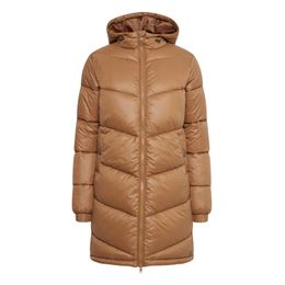 oxmo Damen Schneejacke "Steppmantel OXTabata", braun, Gr. M, Obermaterial: 100% Nylon NY., M&auml;ntel