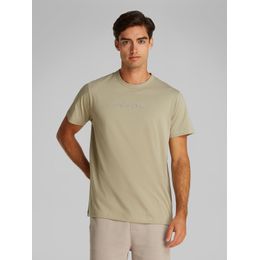 Damen T-Shirt "S/S CREW NECK", Calvin Klein Underwear, Gr. XL, grau, Jersey, Obermaterial: 100% Baumwolle, unifarben, Shirts, mit Logo-Schriftzug