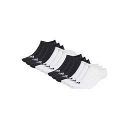 Herren Sneakersocken "Socken Thin No-Show 12er Pack", adidas originals, Gr. 432xschwarz, 2xweiß, Obermaterial: 57% Baumwolle CO. 37% Polyester PES.