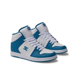 DC Shoes Damen Sneaker "Manteca 4 Hi", Gr. 6, blau, Obermaterial: Leder (Kuh) / Futter: Textil / Au&szlig;ensohle: Gummi, Schuhe