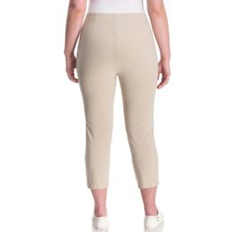KjBRAND Damen 7/8-Hose "Susie Sensitiv 7/8", beige, Gr. 50, Web, Obermaterial: 75% Elasthan, 25% Polyamid, Hosen, mit hohem Elasthan-Anteil