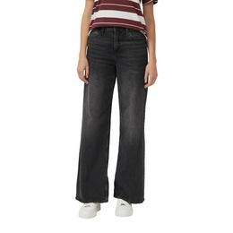 s.Oliver Damen Schlagjeans "SURI", schwarz, Gr. 34, Denim/Jeans, Obermaterial: 99% Baumwolle, 1% Elasthan, Jeans, mit Stretch-Anteil