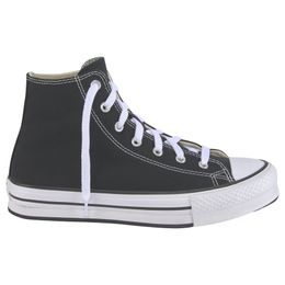 Converse M&auml;dchen Plateausneaker "CHUCK TAYLOR ALL STAR EVA LIFT CANVAS", Gr. 38,5, schwarz-wei&szlig;, Textil, Schuhe