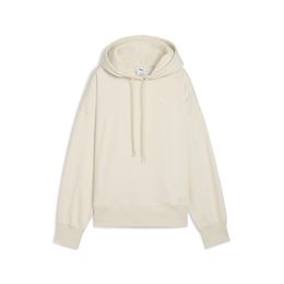 Puma Damen Hoodie "HER Oversized Hoodie Damen", wei&szlig;, Gr. XS, 68% Baumwolle, 32% Polyester, Sweatshirts