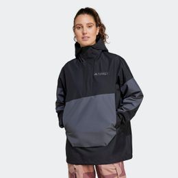 adidas terrex Damen Outdoorjacke "W XP 2.5 ANORAK", schwarz, Gr. M, Obermaterial: 100% Polyester, Jacken
