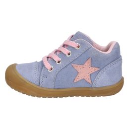 Lico Baby Lauflernschuh "Lauflernschuh Shani", Gr. 23, blau, Veloursleder, Schuhe