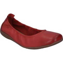 Josef Seibel Damen Ballerina "Fenja 01, rot", Gr. 36, rot, Obermaterial: 100% Rindsleder Leather cow., Schuhe