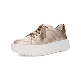 Ara Damen Sneaker "Ara Sneaker Leder", Gr. 39, beige, Leder, Schuhe
