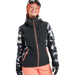 Roxy Damen Snowboardjacke "Free Jet 10K", schwarz, Gr. XS, Obermaterial: 55% Polyester, 45% Polyester., Jacken