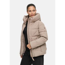 Marikoo Damen Winterjacke "Kuschelnasee", beige, Gr. L, Obermaterial: 100% Polyester. Futter: 100% Polyester. Wattierung: 100% Polyester.