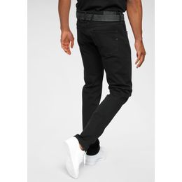 Replay Herren Slim-fit-Jeans "Anbass Superstretch", schwarz, Gr. 33, Denim/Jeans, Obermaterial: 91% Baumwolle, 7% Elastomultiester, 2% Elasthan,