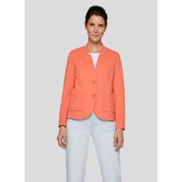 Rabe Damen Jackenblazer "Jacke", orange, Gr. 44, 78%Polyester 18%Viskose 4%Elastan, Blazer