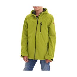Killtec Jungen Softshelljacke "Boys Softshelljacke", grün, Gr. 176, Oberstoff: Oberseite: 100% Polyester, Rückseite: 100% Polyester, Futter: 100%