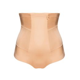 Ulla Dessous Damen Miederhose "hohe Miederhose Serie Yara", Gr. 44, beige, Stoff, Obermaterial: 65% Polyamid PA. 30% Elasthan EL. 5% Baumwolle CO.,
