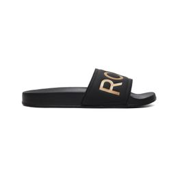 Roxy Damen Sandale "Slippy Ii", Gr. 8,5, schwarz, Obermaterial: 100% Synthetikmaterial / Futter: 100% Textil / Au&szlig;ensohle: 100% EVA., Schuhe