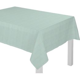 Tischdecke Adam, B:145cm L:220cm, blau, Bio-Baumwolle, Tischdecken, "Little Parrot", aus 100% Bio-Baumwolle