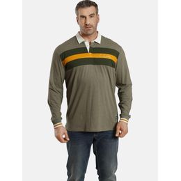 CHARLES COLBY Herren Sweatshirt "Sweatshirt EARL GARWY", grün, Gr. XL, Obermaterial: 50% Baumwolle CO. 50% Polyester COOLMAX PES(Coolmax).,
