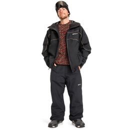 Quiksilver Herren Snowboardhose "Snow Down", schwarz, Gr. XL, Obermaterial: 100% Nylon., Hosen