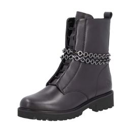 Remonte Damen Stiefelette "Remonte Stiefelette Glattleder", Gr. 38, schwarz, Glattleder, Schuhe