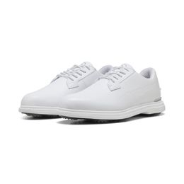 Puma Herren Golfschuh "Puma Royale Golfschuhe Herren", Gr. 46, weiß, Obermaterial: Kuhleder, Textil; Futter: Textil, Synthetik; Innensohle: Textil;