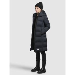 Khujo Damen Steppmantel "FINNIE2", blau, Gr. XXL, unifarben, 100% Nylon, Mäntel