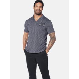 Jan Vanderstorm Herren Poloshirt "Poloshirt GISTUR", blau, Gr. L, Obermaterial: 100% Baumwolle CO., Shirts