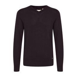 Blend Herren Strickfleece-Pullover "Strickpullover BHWEBER", schwarz, Gr. L, Obermaterial: 78% Viskose CV. 22% Polyester PES., Pullover