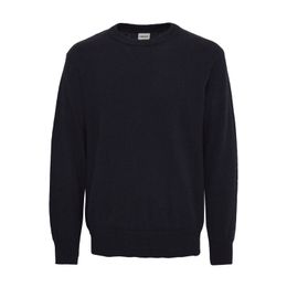 !Solid SOLID Herren Strickfleece-Pullover "Strickpullover SDIke", schwarz, Gr. L, Obermaterial: 50% Baumwolle CO. 50% Polyester PES., Pullover
