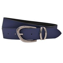 AnnaMatoni Damen Lederg&uuml;rtel "AnnaMatoni Lederg&uuml;rtel Lora2 Lederg&uuml;rtel Lora2", blau, Gr. 95, 100% Leder, G&uuml;rtel