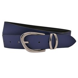 AnnaMatoni Damen Lederg&uuml;rtel "AnnaMatoni Lederg&uuml;rtel Lora2 Lederg&uuml;rtel Lora2", blau, Gr. 90, 100% Leder, G&uuml;rtel