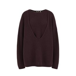 We Studio Pullover Damen Gr&ouml;&szlig;e XL aubergine