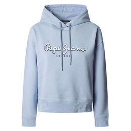 Pepe Jeans Hoodie "Maddy" in Hellblau - 44% | Größe XL | Damen-sweatshirts-jacken