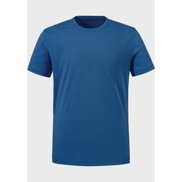 Sch&ouml;ffel SCH&Ouml;FFEL Herren Funktionsshirt "T Shirt Buchberg M", blau, Gr. 46, Oberstoff: 60% Baumwolle, 40% Polyester, Shirts