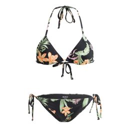 Roxy Damen Badeanzug "Pt Beach Classics", schwarz, Gr. S, Recycling-Polyester, Badeanz&uuml;ge