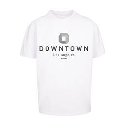 F4NT4STIC Damen T-Shirt "Downtown LA OVERSIZE TEE", wei&szlig;, Gr. XL, Obermaterial: 100% Baumwolle, Shirts, Print
