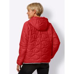 Classic Basics Damen Steppjacke, rot, Gr. 54, unifarben, 100% Polyester, Futter und Wattierung:100% Polyester, Jacken