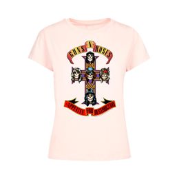 F4NT4STIC Damen T-Shirt "Guns 'n' Roses Appetite For Destruction", pink, Gr. 5XL, Obermaterial: 100% Baumwolle, Shirts, Premium Qualit&auml;t