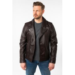 Mauritius Herren Lederjacke "MMRibano SF"schwarz braun, Gr. XXXL, Obermaterial: 100% Schafsleder. Futter: 100% Baumwolle. &Auml;rmelfutter: 100%