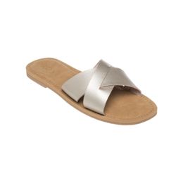 Roxy Damen Sandale "Andreya", Gr. 8, beige, Obermaterial: 100% synthetisches PU / Futter: N/A / Au&szlig;ensohle: 100% TPR., Schuhe