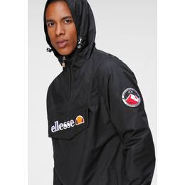 Ellesse Herren Windbreaker "MONT 2 JACKET", schwarz, Gr. XS, Obermaterial: 100% Polyester, Jacken