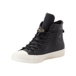 Converse Damen Sneaker "CHUCK TAYLOR ALL STAR WEATHERIZED LEATHER", Gr. 37,5, schwarz, Leder, Schuhe