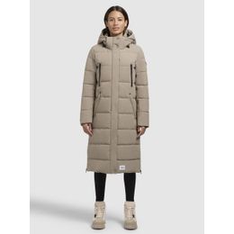Khujo Damen Steppmantel "DANI2", beige, Gr. XXL, unifarben, 73% Nylon, 27% Baumwolle, Mäntel