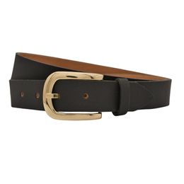 AnnaMatoni Damen Lederg&uuml;rtel "AnnaMatoni Lederg&uuml;rtel Flora Lederg&uuml;rtel Flora", schwarz, Gr. 95, 100% Leder, G&uuml;rtel