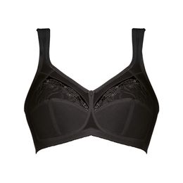 Anita Damen Entlastungs-BH "Entlastungs BH Safina", Gr. 75, schwarz, Obermaterial: 50% Polyamid PA. 25% Polyester PES. 10% Elasthan EL. 10% Viskose