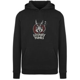 F4NT4STIC Herren Sweatshirt "Hoodie 'Looney Tunes Bugs Bunny'", schwarz, Gr. XXXL, Obermaterial: 65% Baumwolle, 35% Polyester, Sweatshirts,