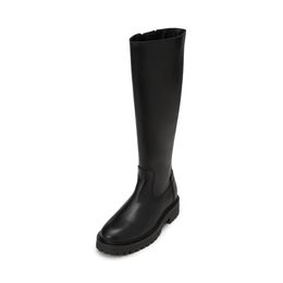 Marc O'Polo MARC O'POLO Damen Stiefel "mit starkem Profil", Gr. 41, schwarz, Obermaterial: 100% Leder (Rind), unifarben, Schuhe
