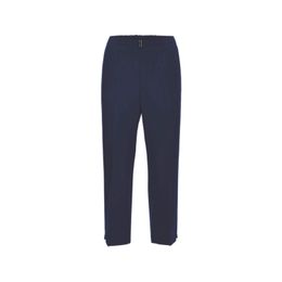 GOLDNER Damen 7/8-Hose "3/4-Professlan-Schlupfhose Martha", blau, Gr. 38, Obermaterial: 70% Polyester PES. 25% Viskose CV. 5% Eiderdaune Eider., Hosen