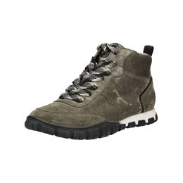 Paul Green Damen Sneaker "Paul Green Sneaker Veloursleder", Gr. 40,5, gr&uuml;n, Veloursleder, Schuhe